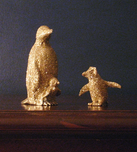 DIY Glitter Animals - Fiscally Chic